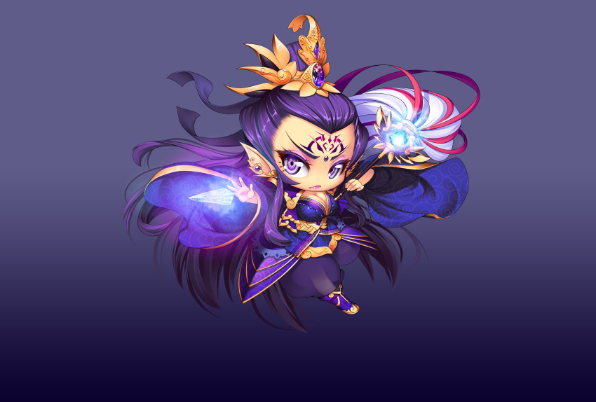 Safebooru - 1girl absurdres chibi facial mark forehead mark highres ...