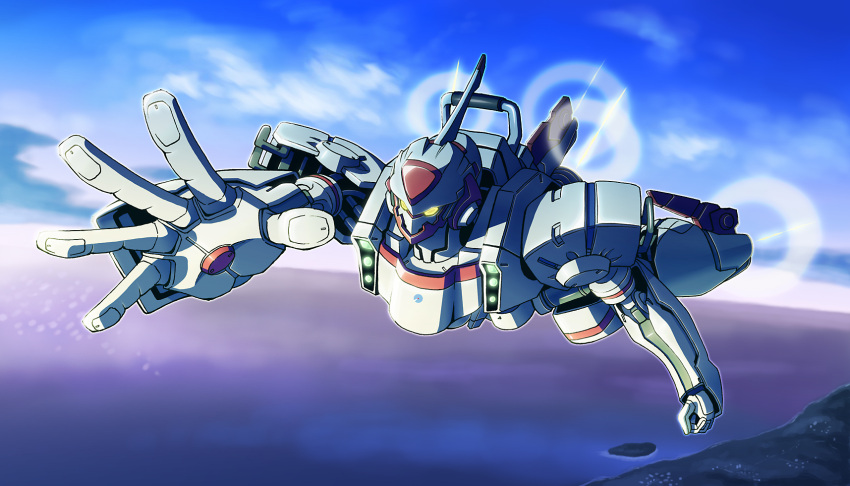 Safebooru - captain earth clouds earth engine ordinary flying glowing ...