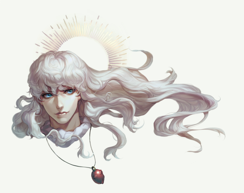 Safebooru - 1boy behelit berserk blue eyes eyelashes griffith happy ...