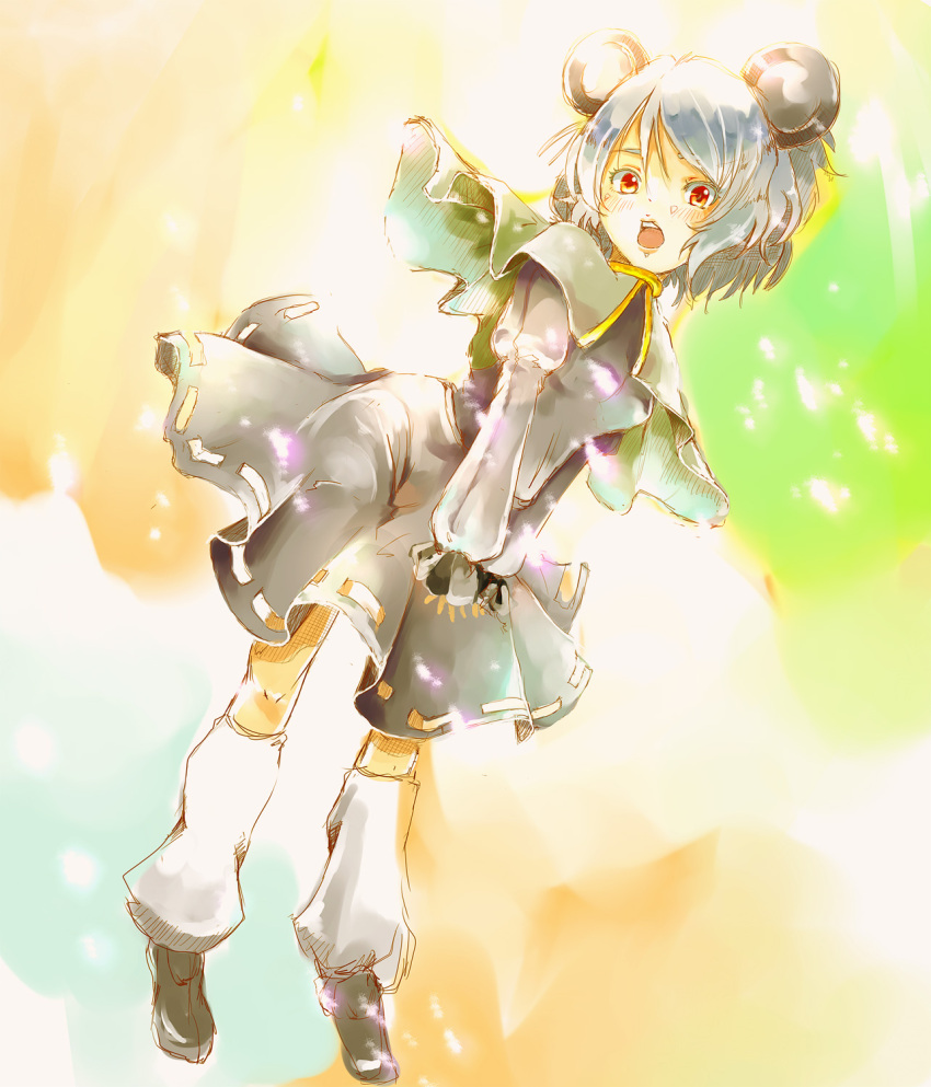 Safebooru - grey hair highres mouse ears nazrin red eyes short hair ...