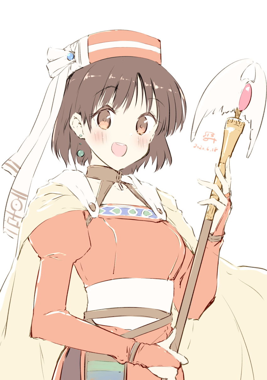 Safebooru - 1girl :d absurdres atelier (series) atelier elie breasts ...