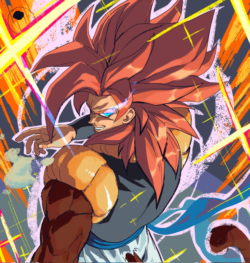 Safebooru - 1boy blue eyes blue sash brown fur dragon ball dragon ball ...
