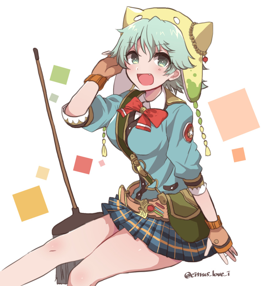 Safebooru - 1girl :d atelier (series) atelier shallie between breasts ...