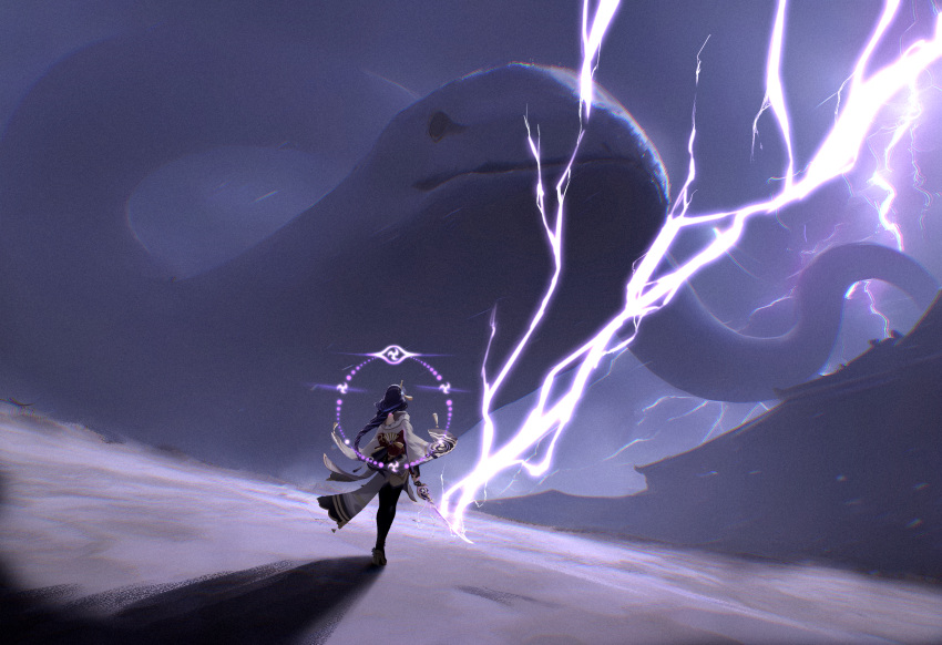 Safebooru - 1girl commentary genshin impact highres holding holding ...