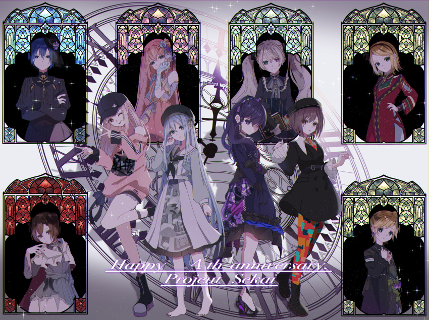 Safebooru - 1other 25-ji kaito 25-ji len 25-ji luka 25-ji meiko 25-ji miku 25-ji nightcord de ...