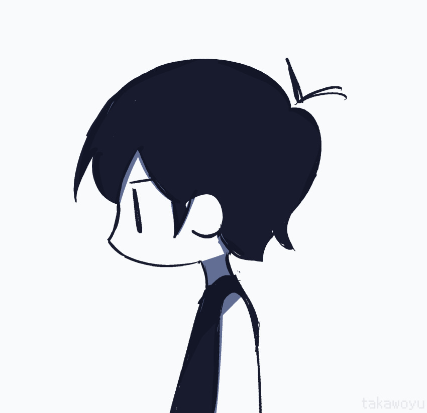 Safebooru - 1boy animated animated gif antenna hair black eyes black ...