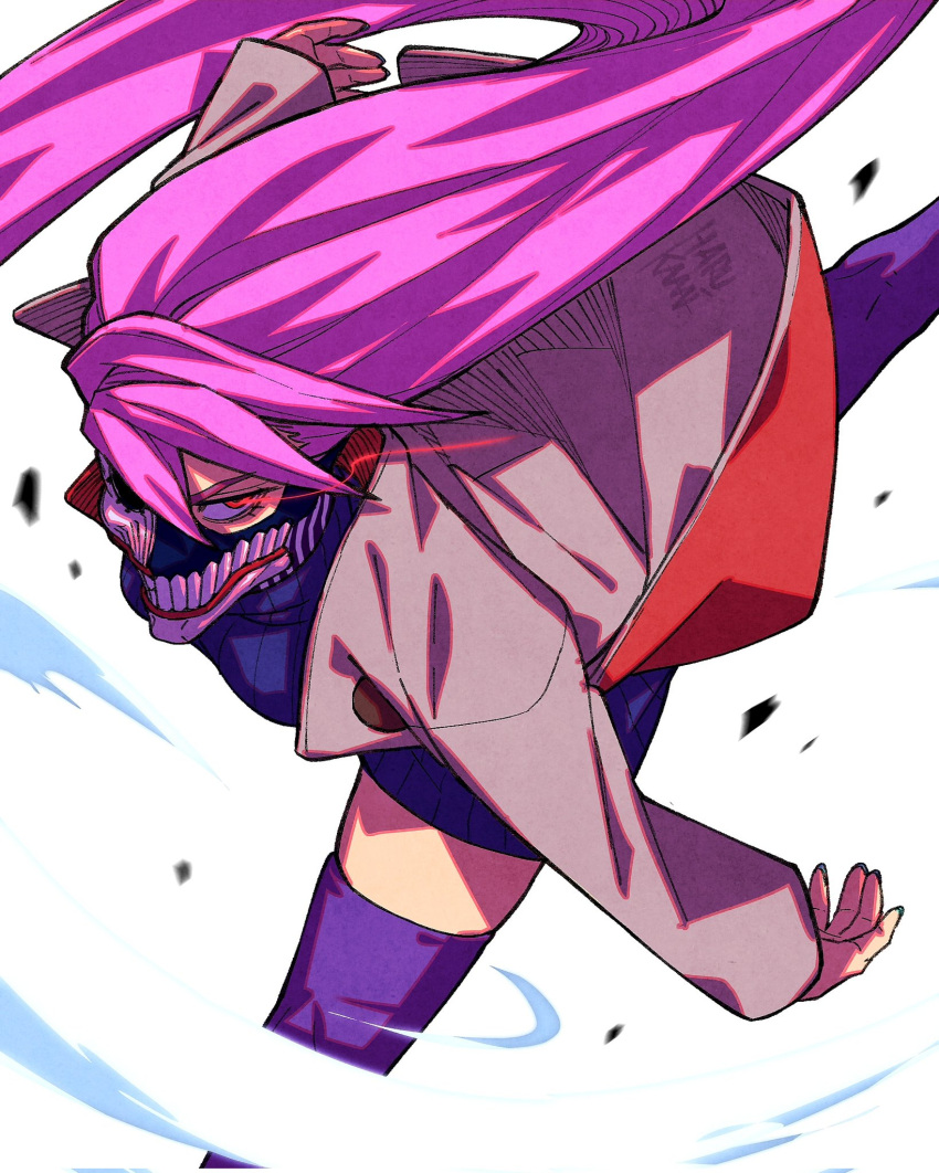 Safebooru - 1girl acrobatic silky (dandadan) coat dandadan dress ...