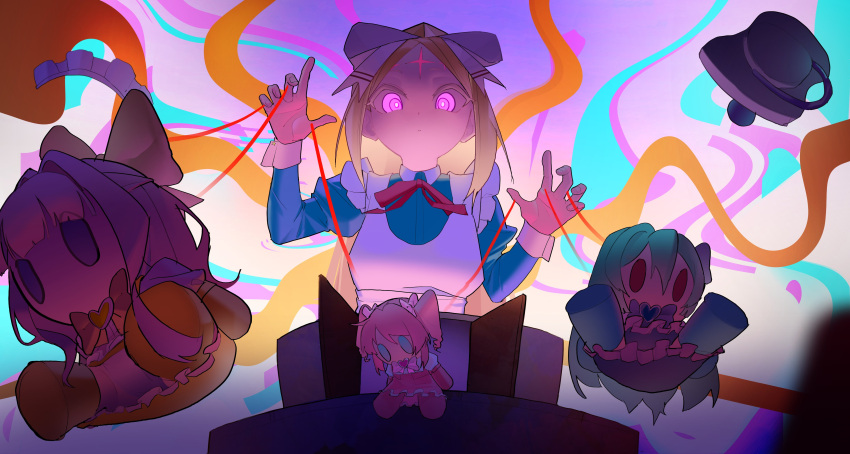 Safebooru - 1girl absurdres apron blonde hair bow character doll doll ...