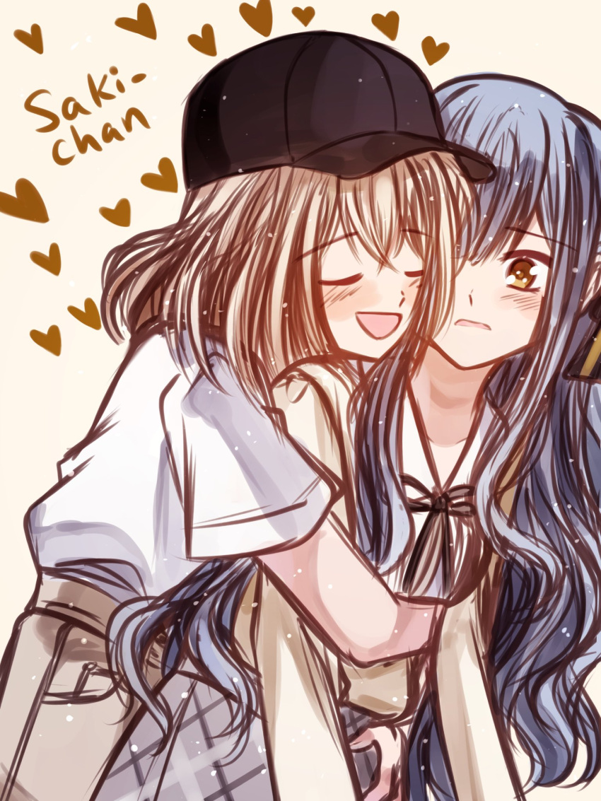 Safebooru - 2girls bang dream! bang dream! it's mygo!!!!! baseball cap black hat blonde hair ...