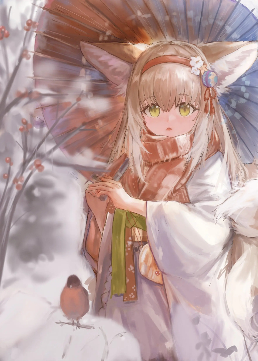 Safebooru - 1girl absurdres adapted costume animal ears arknights blonde hair chinese commentary ...