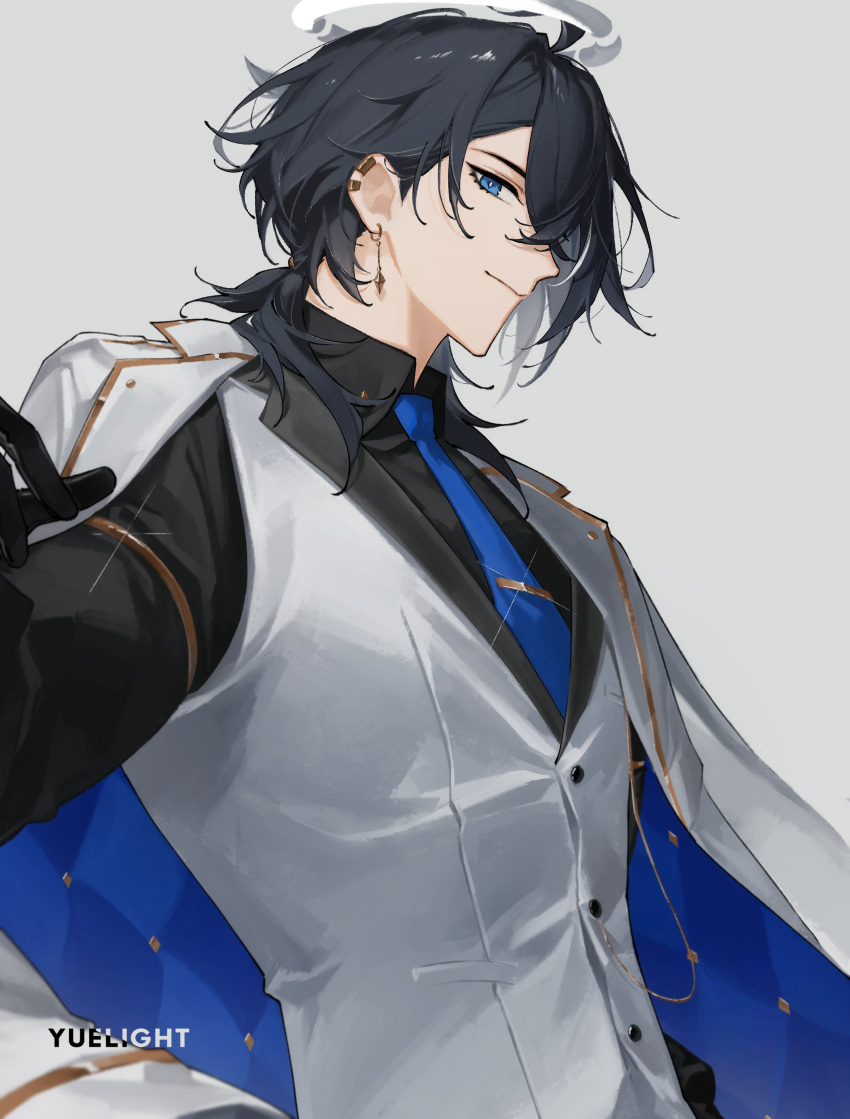 Safebooru - 1boy absurdres artist name azeru (vtuber) black gloves ...