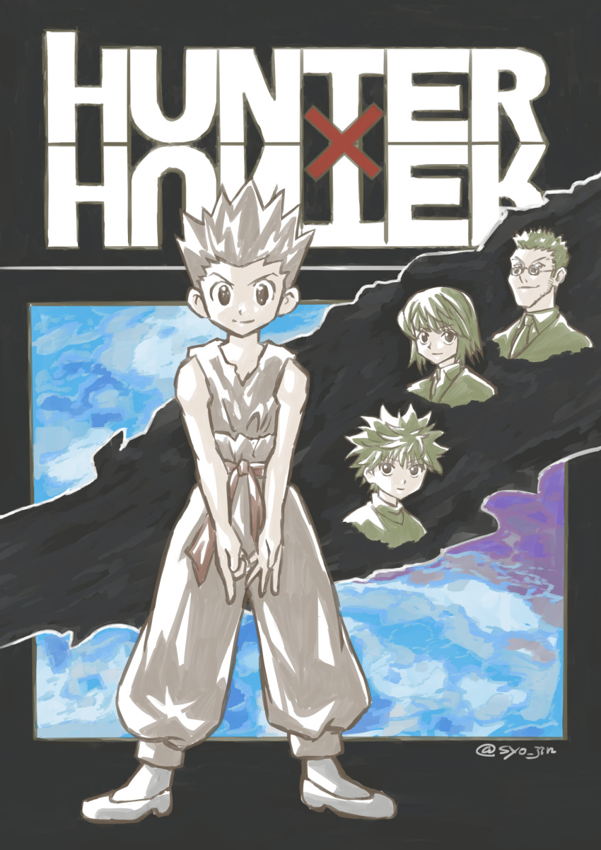 Safebooru - 2021 4boys beard stubble creator connection facial hair ...