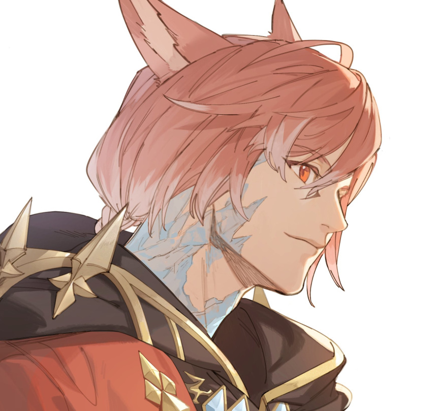 Safebooru - 1boy adam's apple braid closed mouth colored tips crystal ...