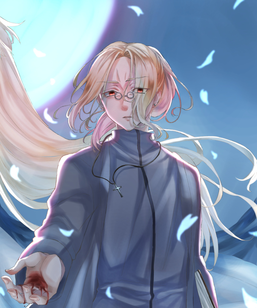 Safebooru - 1boy 1girl archetype earth arcueid brunestud blonde hair ...