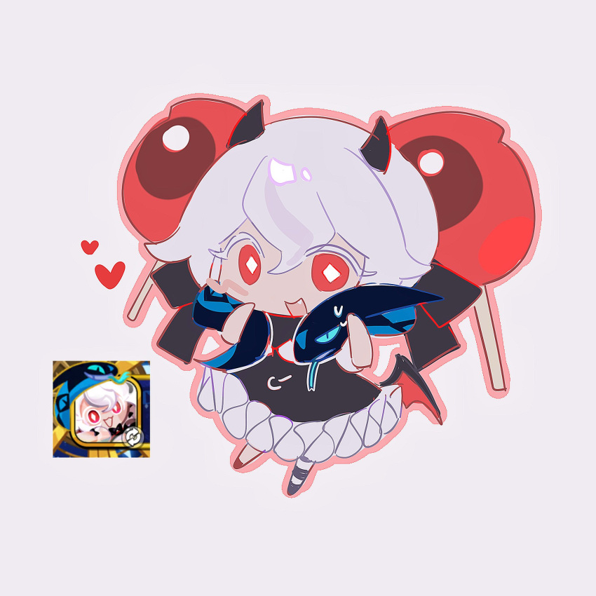 Safebooru - 1girl black bow black dress bow candy apple candy apple ...