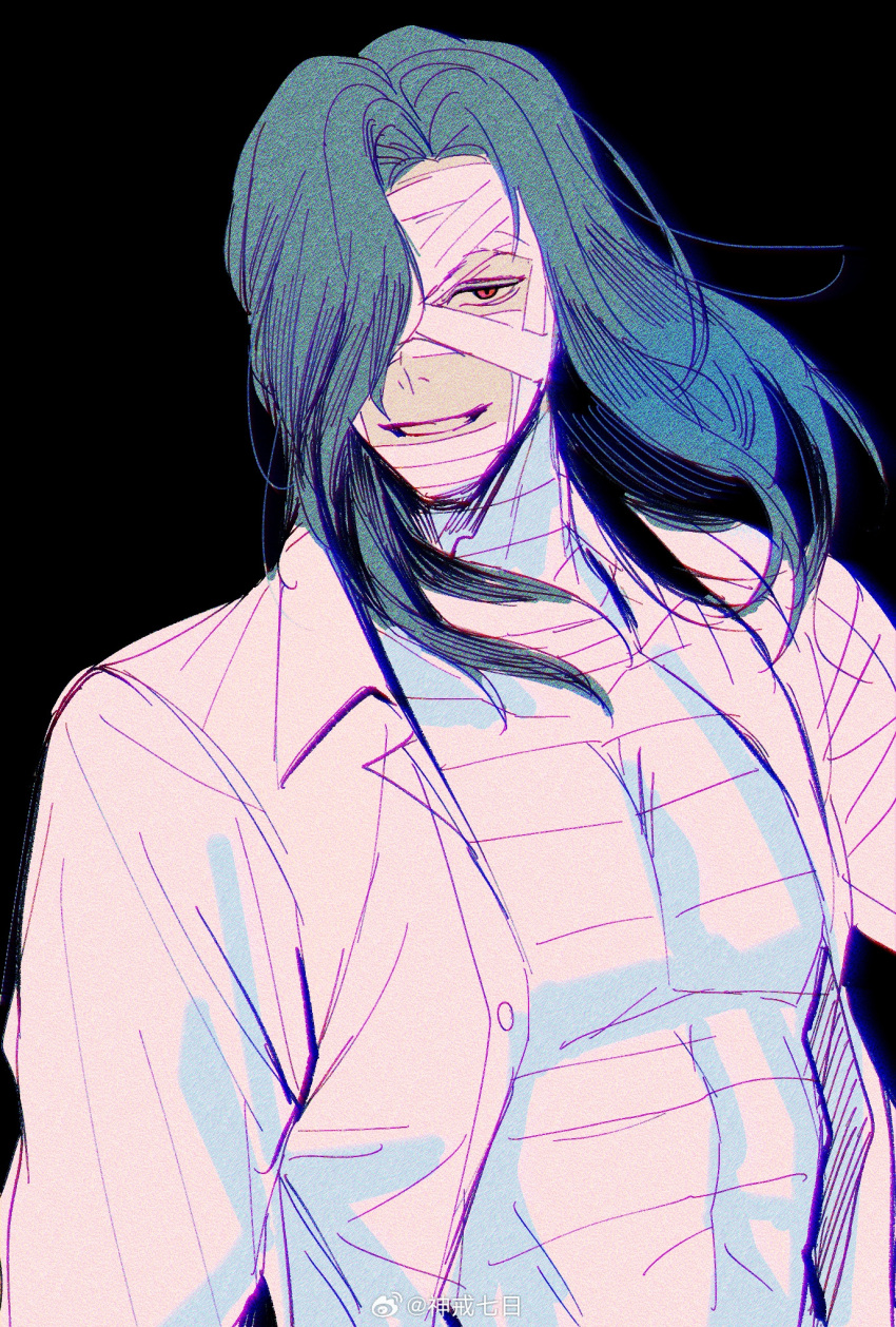 Safebooru - 949805342 abs bandaged head bandaged torso bandages black ...