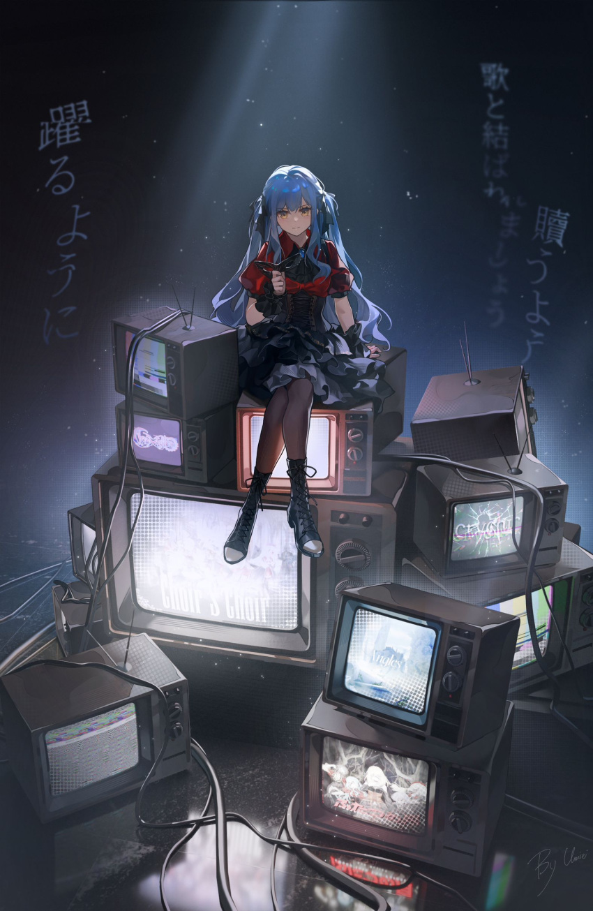 Safebooru - 1girl absurdres ascot bang dream! bang dream! it's mygo!!!!! black ascot black ...