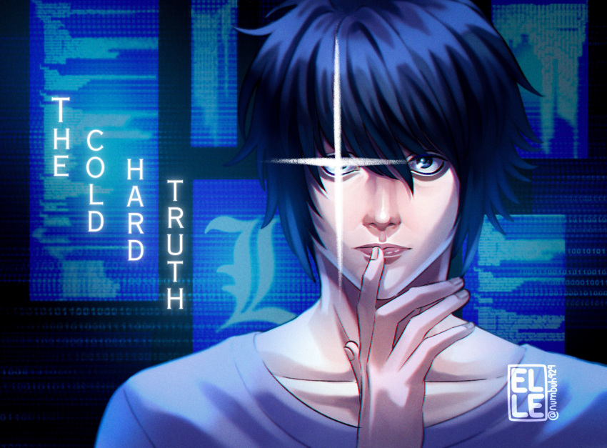 Safebooru 1boy Bags Under Eyes Black Hair Collarbone Death Note Death 4706