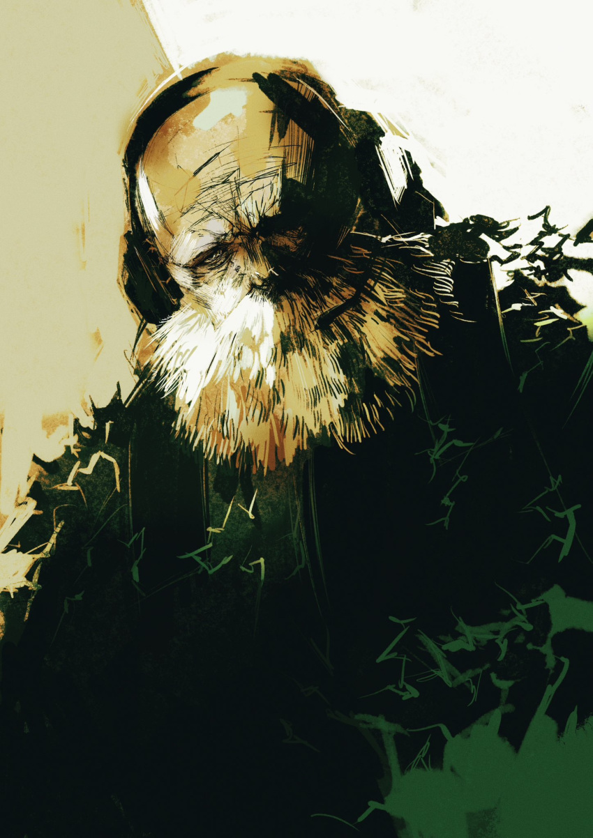 Safebooru - 1boy beard commentary english commentary facial hair full ...