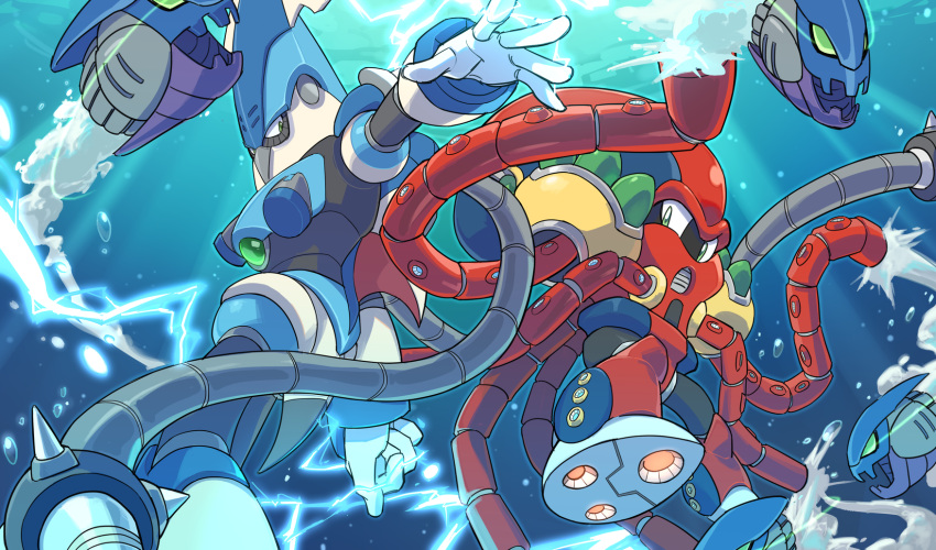 Safebooru - highres launch octopus (mega man) mega man (series) mega man x (series) non-humanoid ...