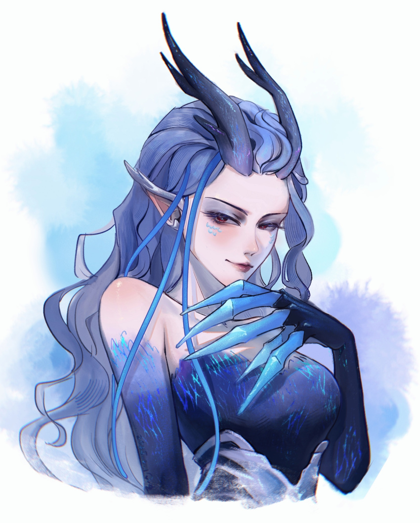 Safebooru - 1girl absurdres ao run (nezha zhi motong jiangshi) bare ...