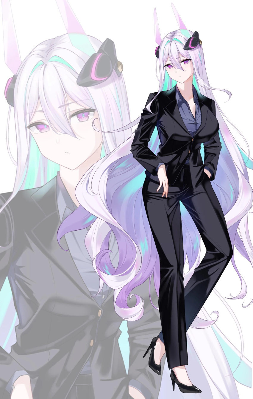 Safebooru - 1girl azur lane formal kearsarge (azur lane) long hair ...