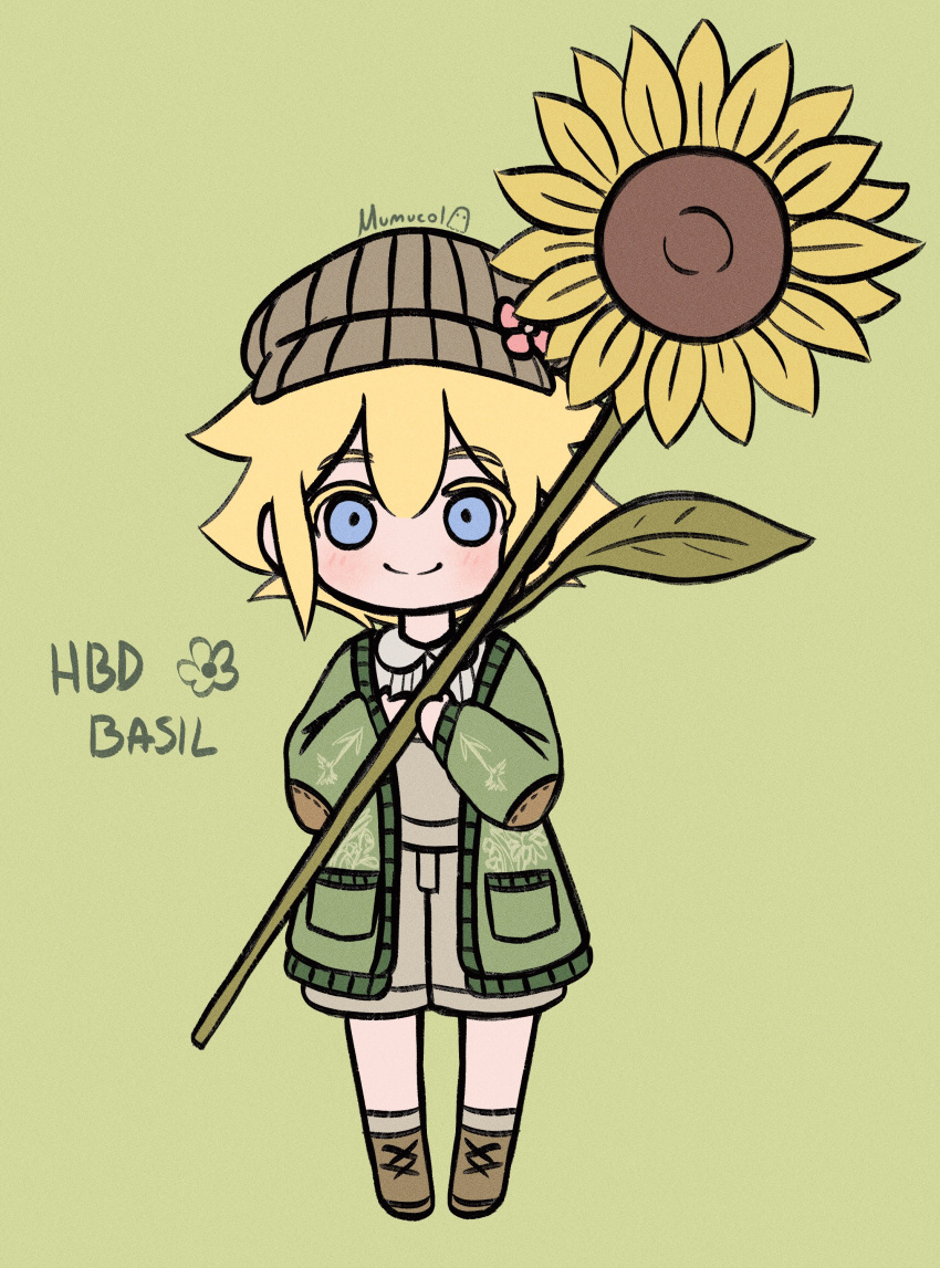 Safebooru - 1boy absurdres artist name basil (faraway) (omori) basil ...