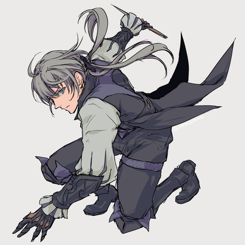 Safebooru - 1boy aristocratic clothes butler dagger fire emblem fire ...