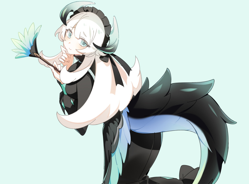 Safebooru - 1girl 3 ma me black dress black tail black wings blonde hair breasts chamber ...