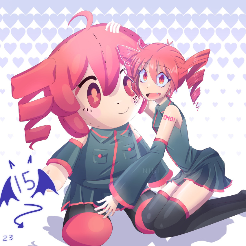 Safebooru - 1girl bare shoulders black boots black shirt black skirt ...