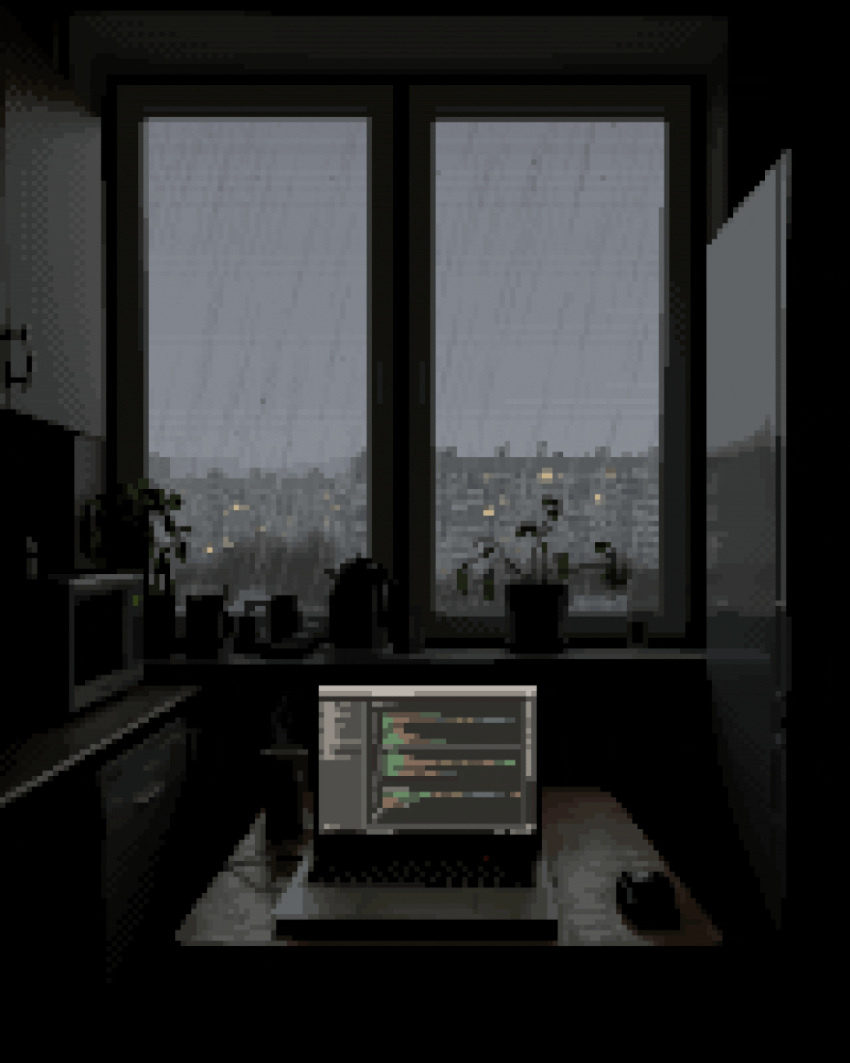 Safebooru - aleha 84 animated animated gif building clouds cloudy sky ...