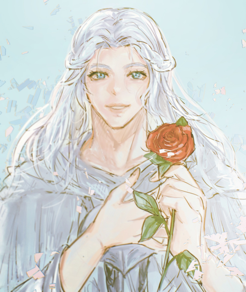 Safebooru - 1girl blue background blue eyes final fantasy final fantasy ...