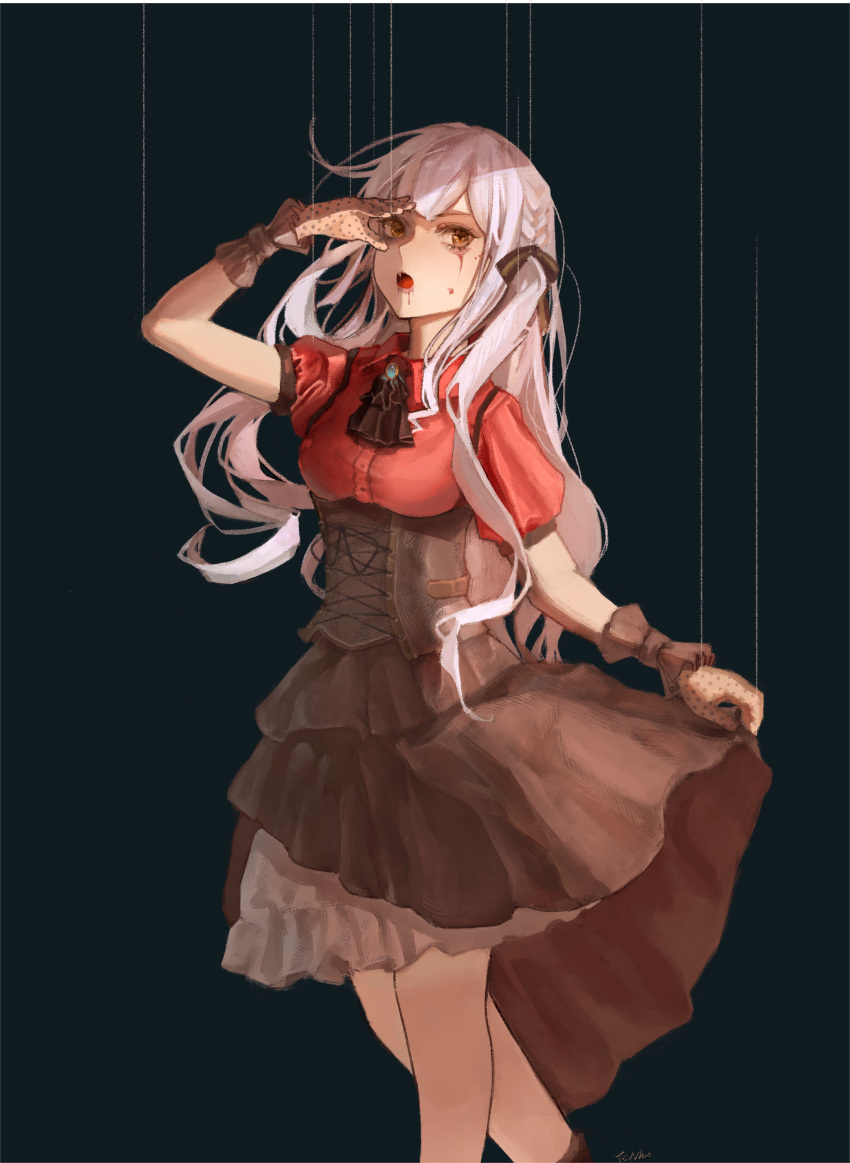 Safebooru - 1girl absurdres ascot bang dream! bang dream! it's mygo!!!!! black ascot black ...