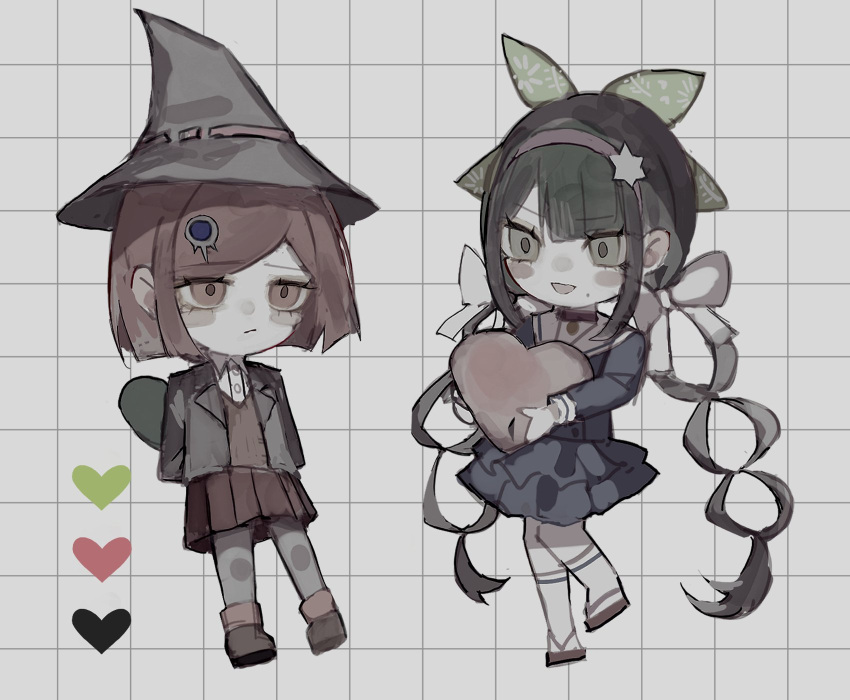 Safebooru - 1girl arms behind back black hair black jacket chabashira ...