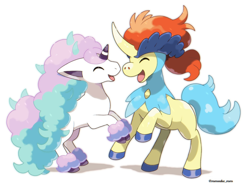 Safebooru - animal focus closed eyes closed mouth full body galarian ...