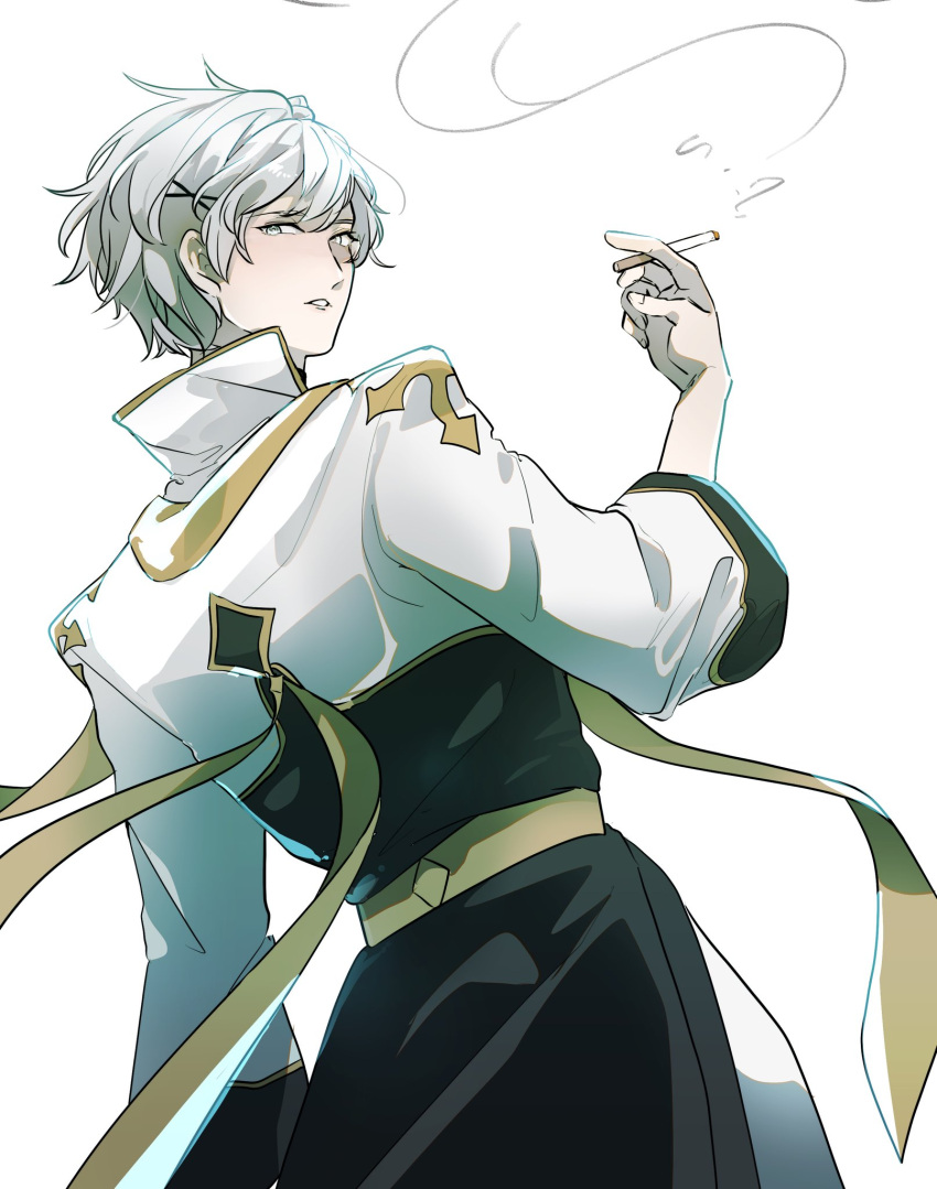 Safebooru - 1boy arch bishop (ragnarok online) black coat brown sash ...