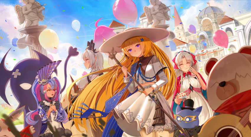 Safebooru Absurdres Bao Pixiv 99415611 Blue Sky Carlotta Wuthering 2000