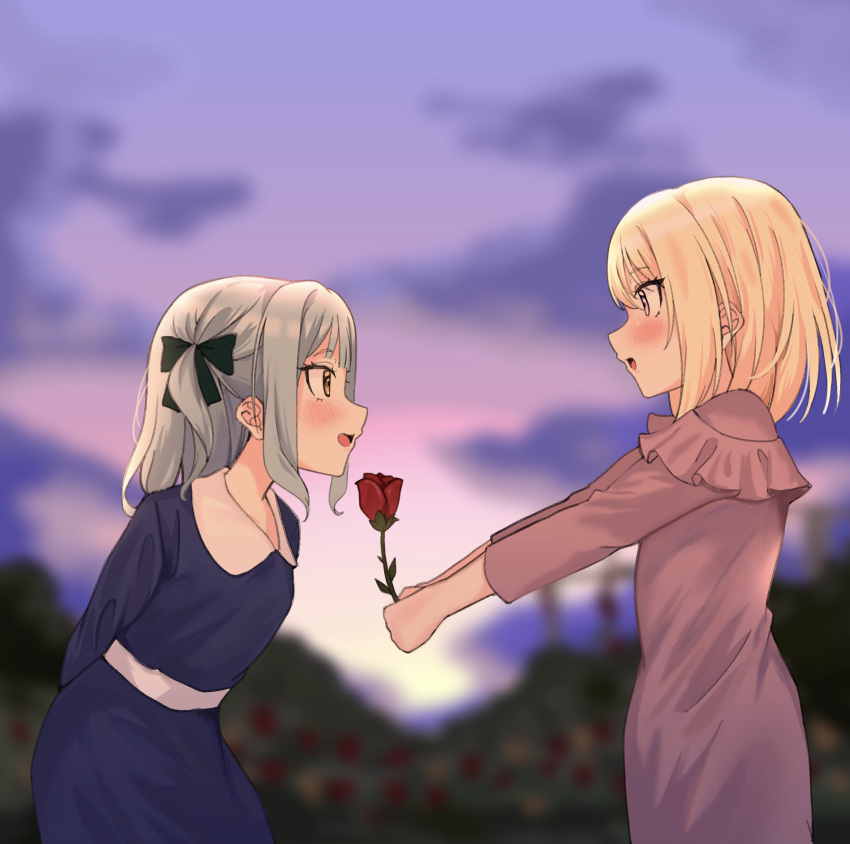 Safebooru - 2girls absurdres aged down bang dream! bang dream! it's mygo!!!!! blue dress blush ...