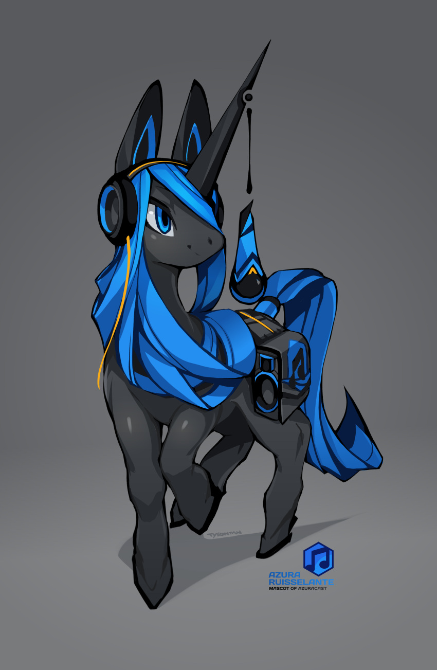 Safebooru - 1girl absurdres animal animal ears azura ruisselante blue eyes blue hair chinese ...