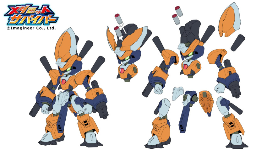 Safebooru - 1boy arm cannon copyright name elephas soma (medarot) full ...