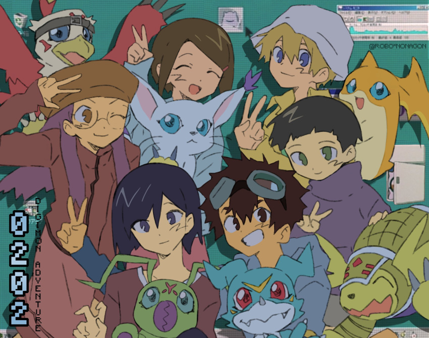Safebooru - 3girls armadimon beak bird black hair blonde hair blue eyes ...