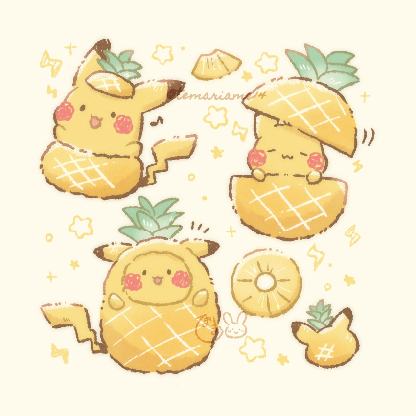 Safebooru - :3 = = closed mouth commentary eighth note food fruit ...