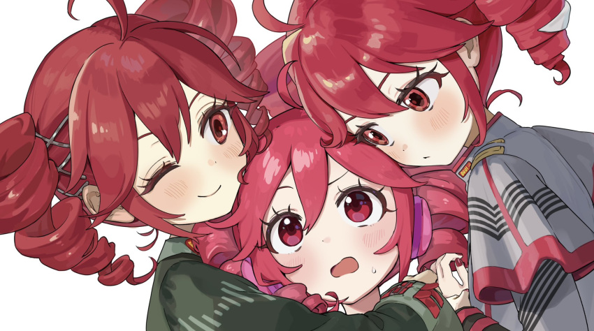 Safebooru - 3girls drill hair highres kasane teto kasane teto (sv ...