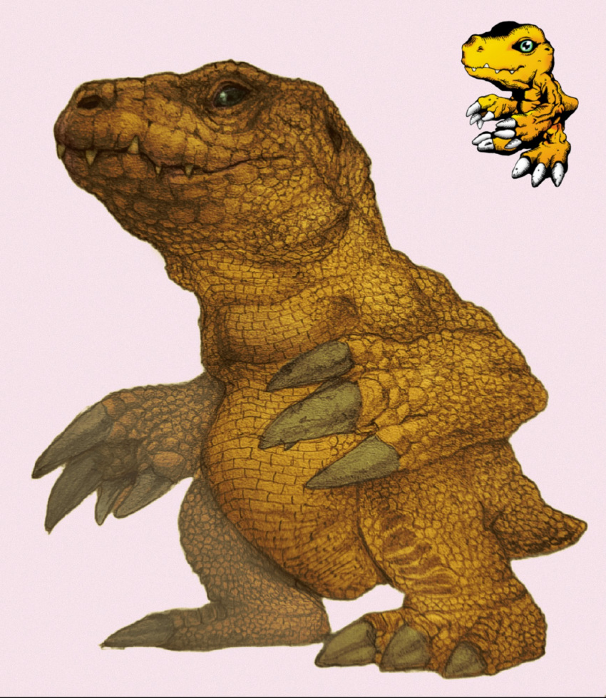Safebooru - agumon claws digimon digimon (creature) dinosaur fangs ...