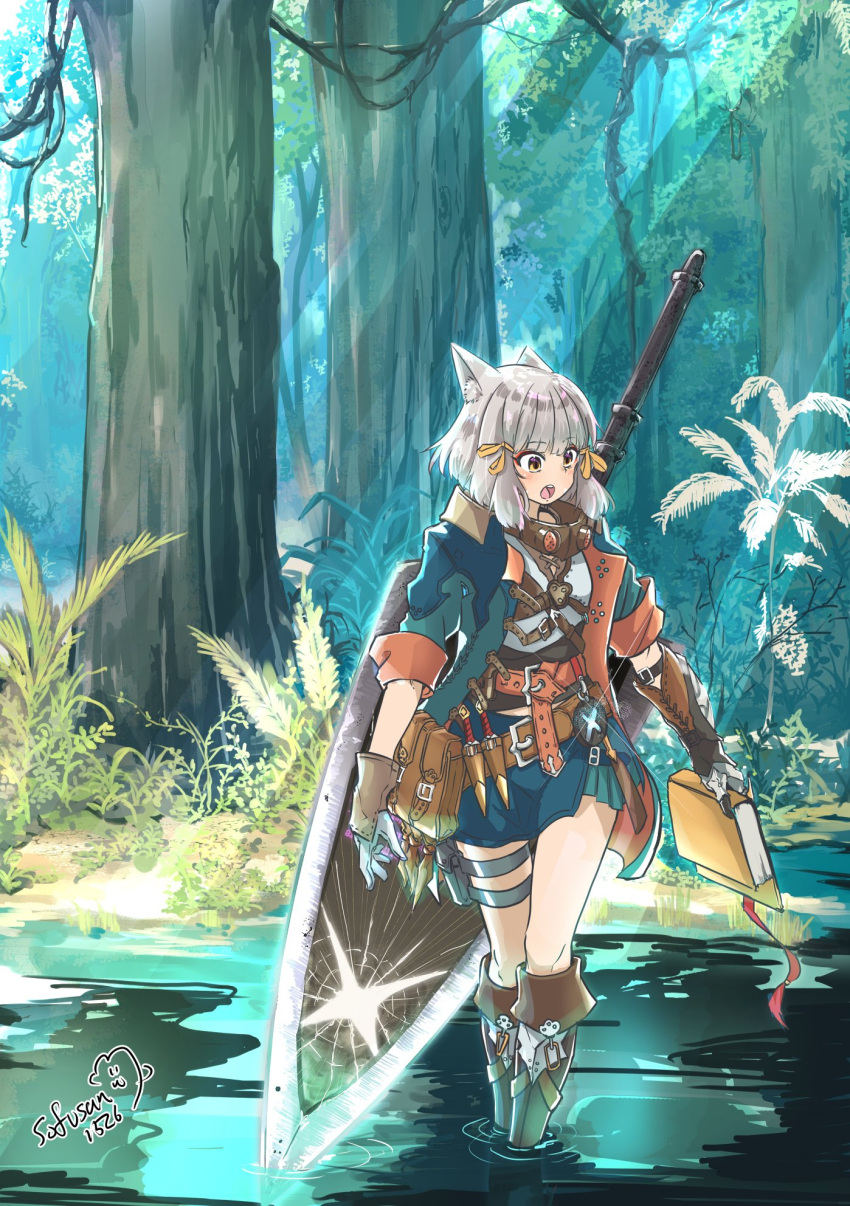 Safebooru - 1girl alternate costume animal ear fluff animal ears artist ...