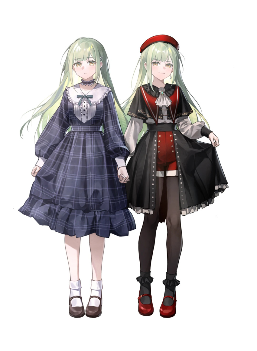 Safebooru - 2girls ascot bang dream! bang dream! it's mygo!!!!! black pantyhose black socks blue ...