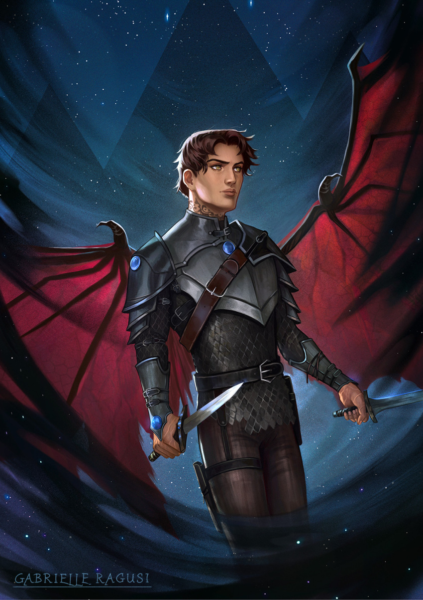 Safebooru - 1boy a court of thorns and roses (series) armor artist name ...