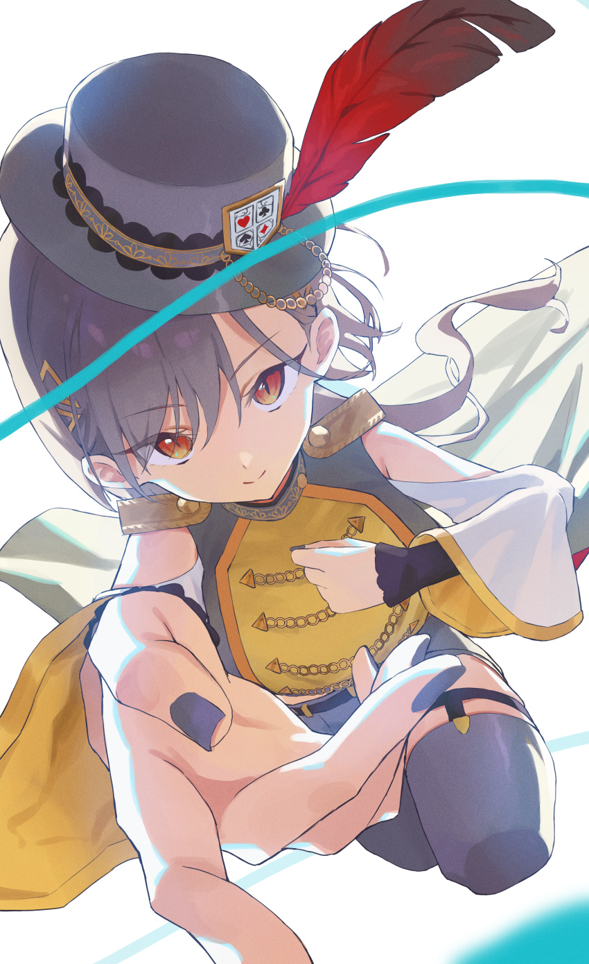 Safebooru - 1girl absurdres armpit crease bare shoulders breasts clenched hand clothing cutout ...