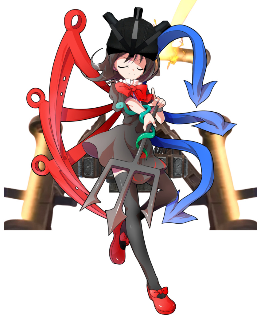 Safebooru - 1girl artist request asymmetrical wings black hair black ...