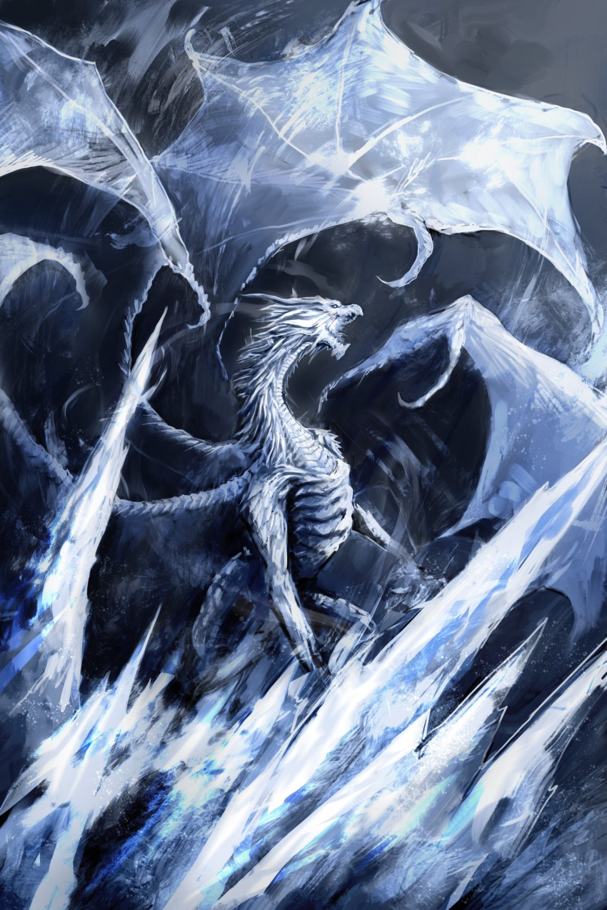 Safebooru - alivewake caligo miasma of night dragon dragon wings elden ...